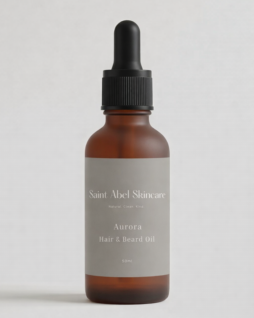 Aurora Hair & Beard Oil - Natural Growth & Shine Oil | Saint Abel ...